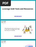 Effective Use of GeM Advanced Search | PDF