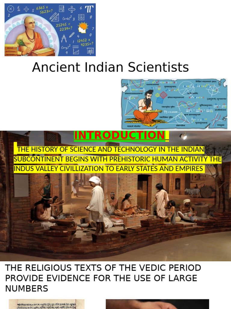 Ancient Indian Scientists | PDF