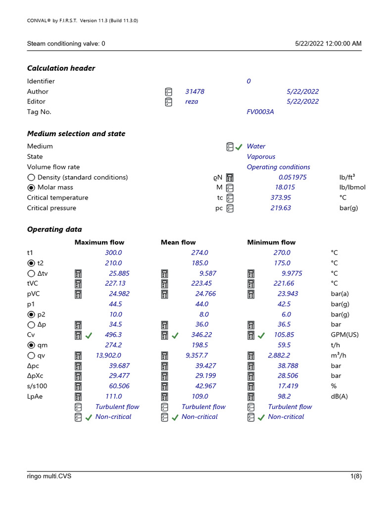 Steam Conditioning Valve - 1 | PDF | Valve | Pipe (Fluid Conveyance)