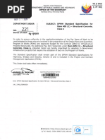 DPWH Spec for PCCP with Macro Fibers | PDF | Concrete | Cement