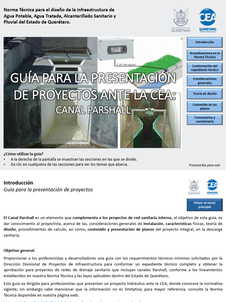 3.3.3 Guia Canal Parshall | PDF | Alcantarillado | Sensor