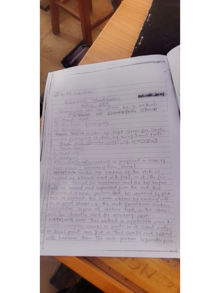 Notes On Building Materials 2 | PDF