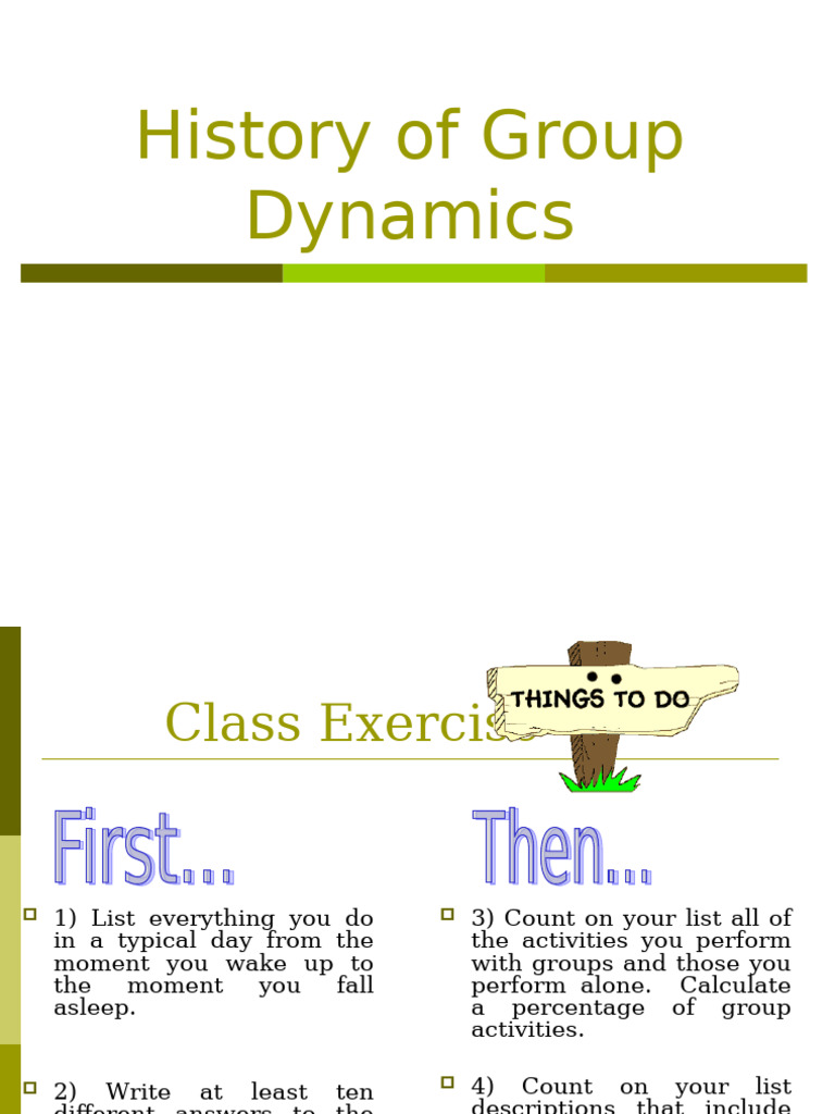 History of Group Dynamics | PDF | Sociology | Behavioural Sciences