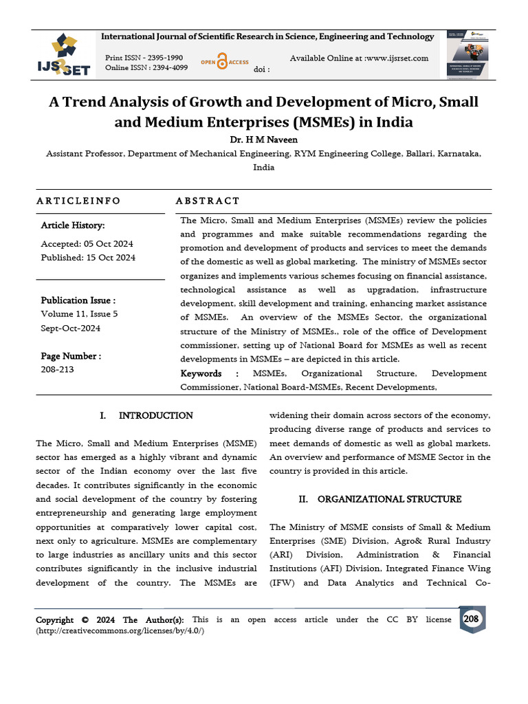 A Trend Analysis of Growth and Development of Micr | PDF | Small And ...