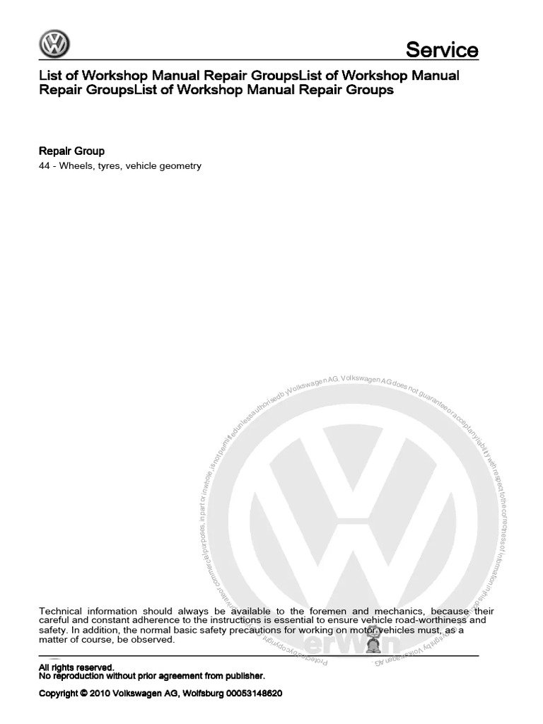Manual de Usuario Volkswagen Polo Classic (1996) (513 Páginas) | PDF