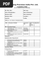 CRA Clearance Certificate Request Template RC145 | PDF