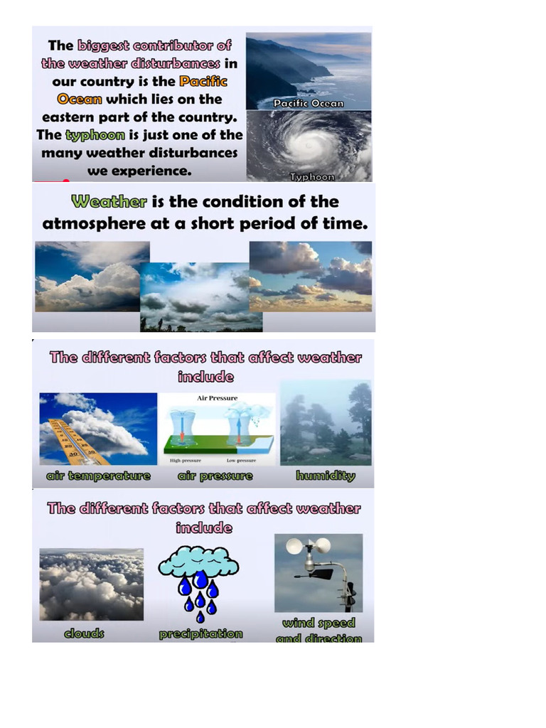 Weather Science Week 4 Quarter 4 | PDF