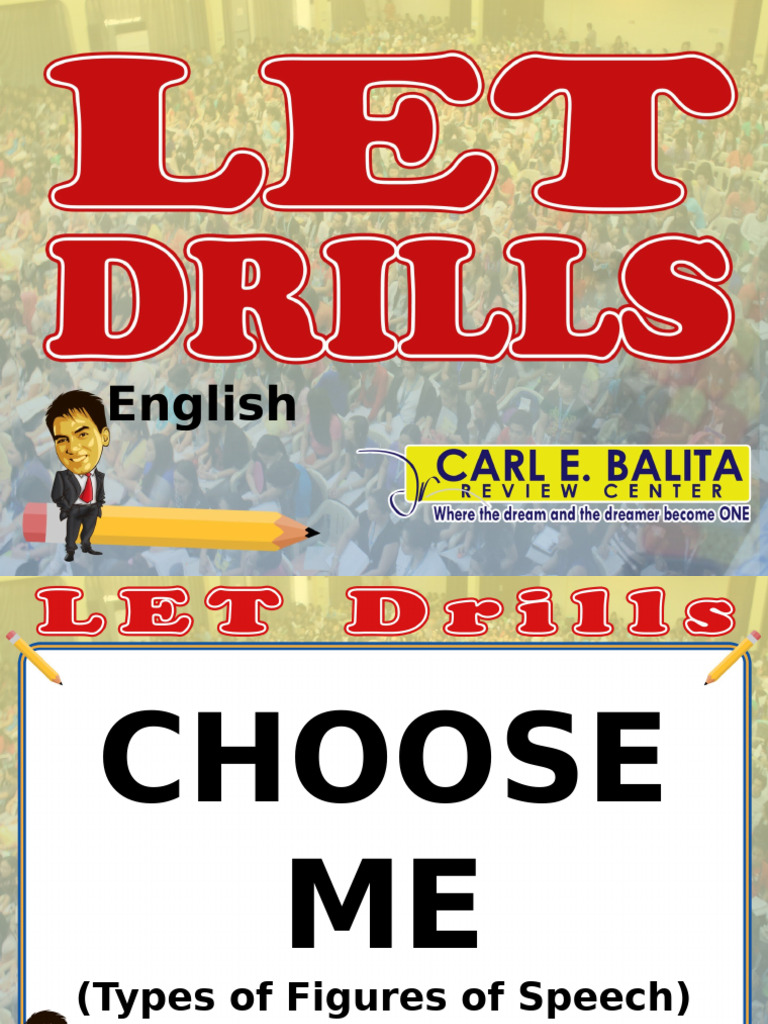 Let Drills Gen Ed English | PDF | Poetry | Epic Poetry