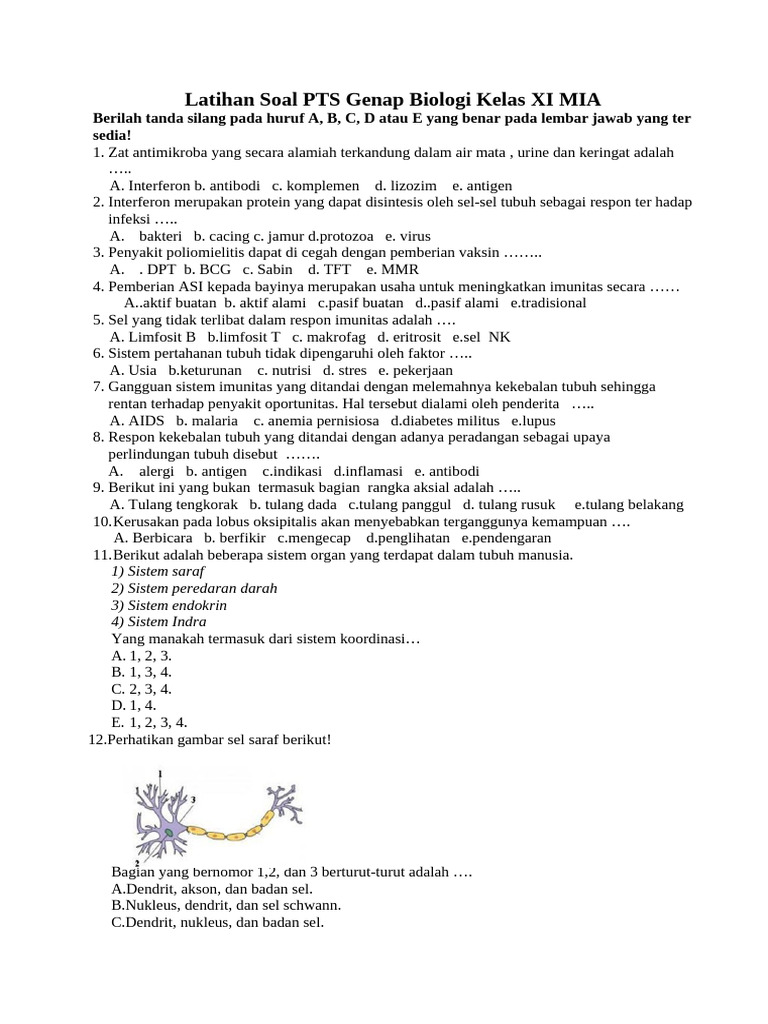 BIOLOGI_XI | PDF