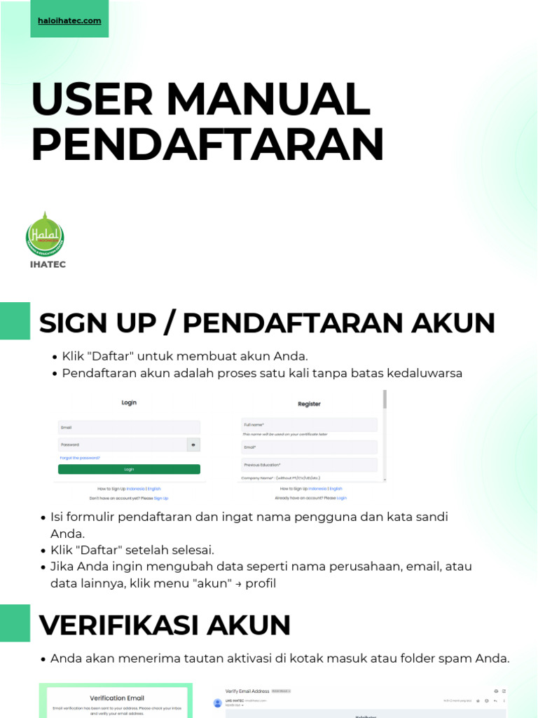 User Manual LMS - Rev.1 | PDF