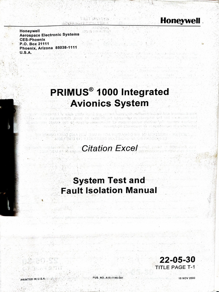 Primus 1000 | PDF