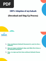 How To Login - Myaakash App, Itutor | PDF | Login | Mobile App