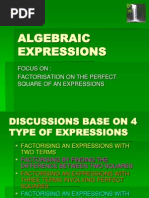 Factoring Rules | PDF