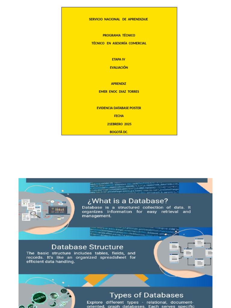 Database Poster Pdf