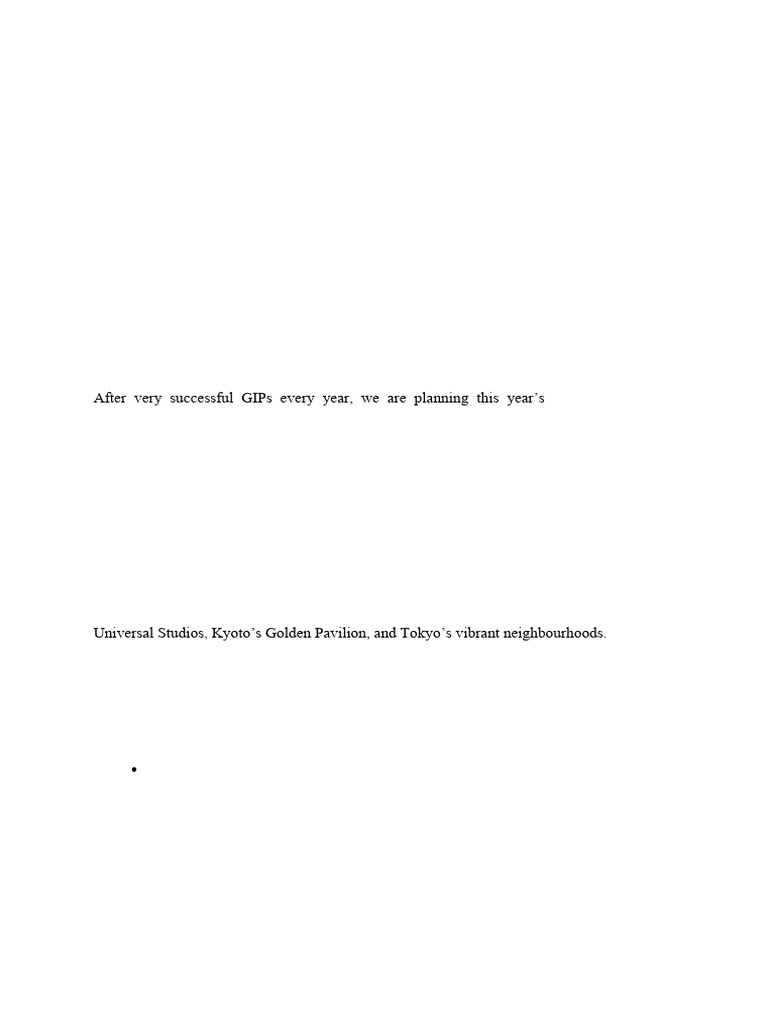 Gip Japan 2025 Sis | PDF