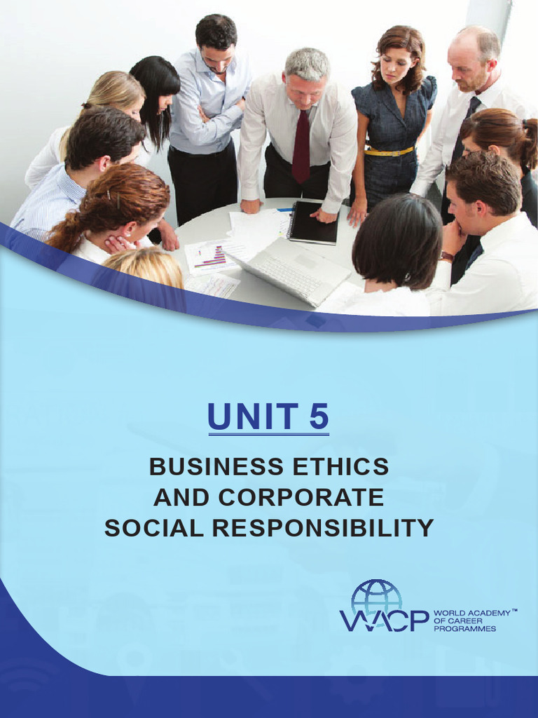 Business Ethics and Corporate Responsibility | PDF | Corporate Social ...