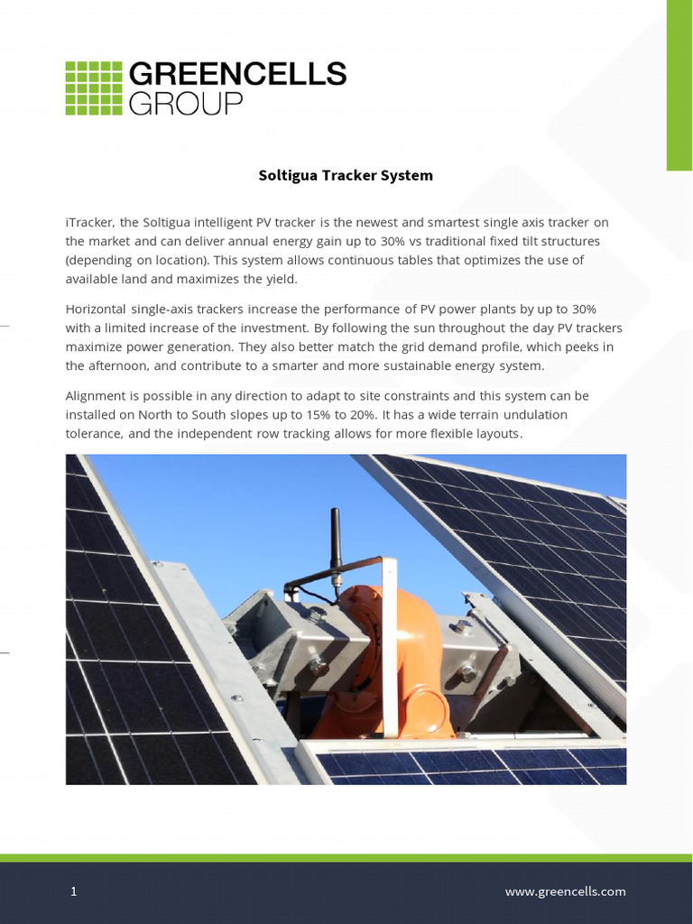 MN_SoltiguaTrackerSystem_GC_2023_R01 | PDF | Solar Panel