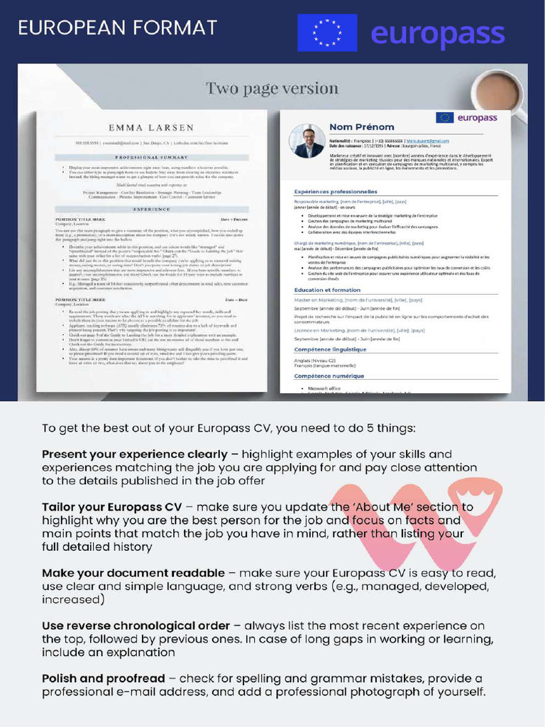 WriteCo Sample CVs - 1 | PDF