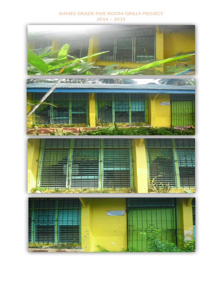 Immes Grade Five Room Grills Project | PDF