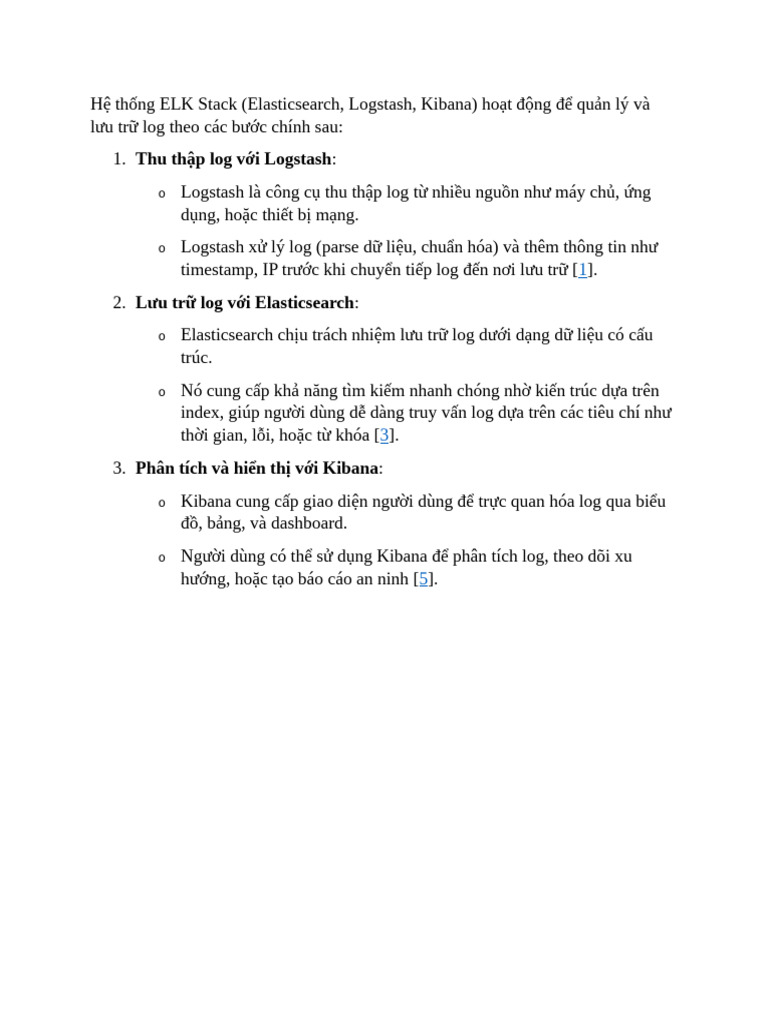 Hệ Thống ELK Stack | PDF