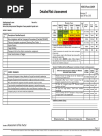 RA 01 Risk Assessment Form | PDF | Risk | Risk Assessment