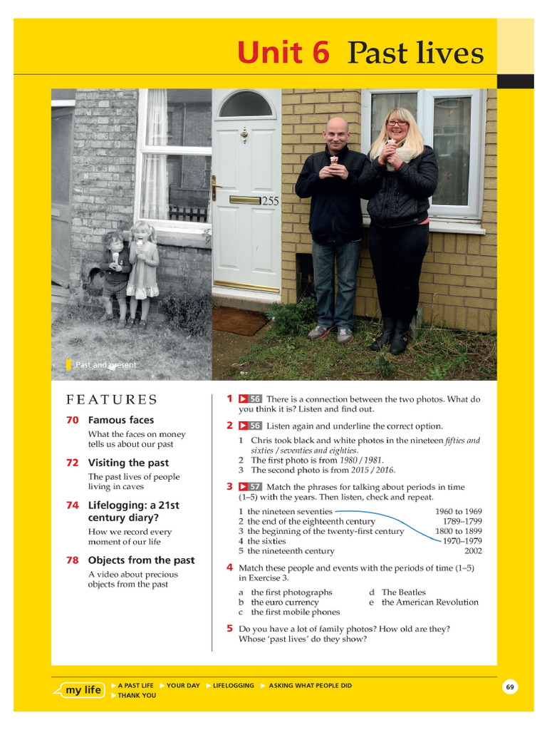 Life Elementary Unit6 PastLives | PDF