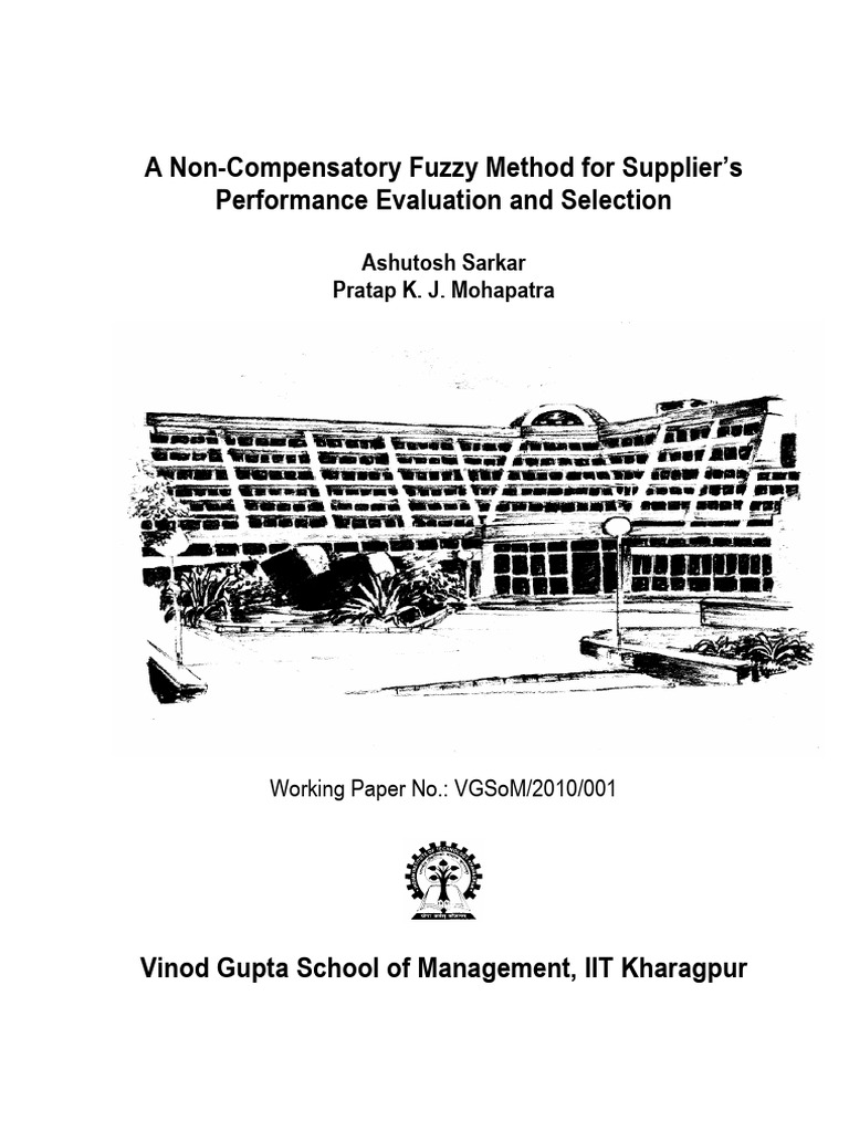 A Non Compensatory Fuzzy Method For Supp | PDF | Function (Mathematics)