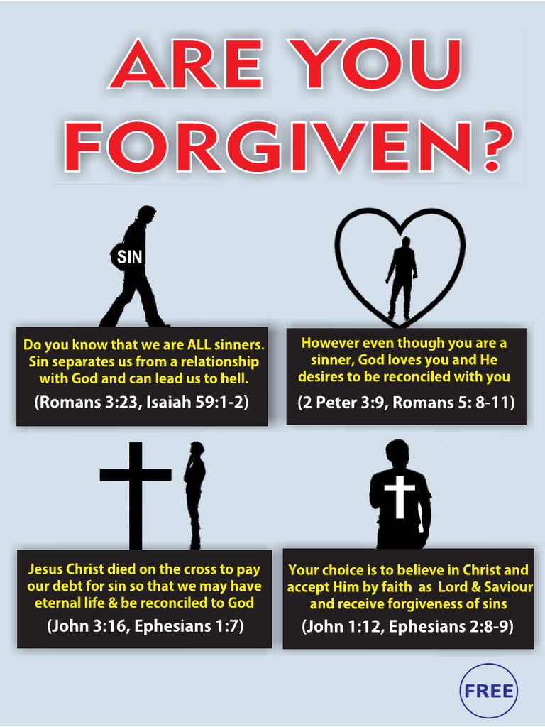 Are You Forgiven | PDF