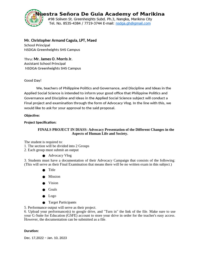 Final-Output PPG and Diass Edit | PDF | Human Communication