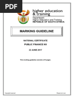 Past Papers, Public Management N6 | PDF | Government Spending | Money