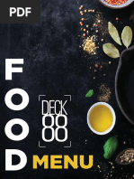 TDH Menu Oct 23B | PDF | Indian Cuisine | Food And Drink Preparation