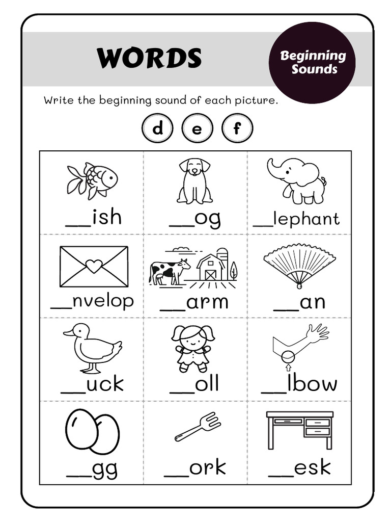 08.11.24 - Oxford Phonics - Review Dd Ee Ff | PDF | Orthography | Writing