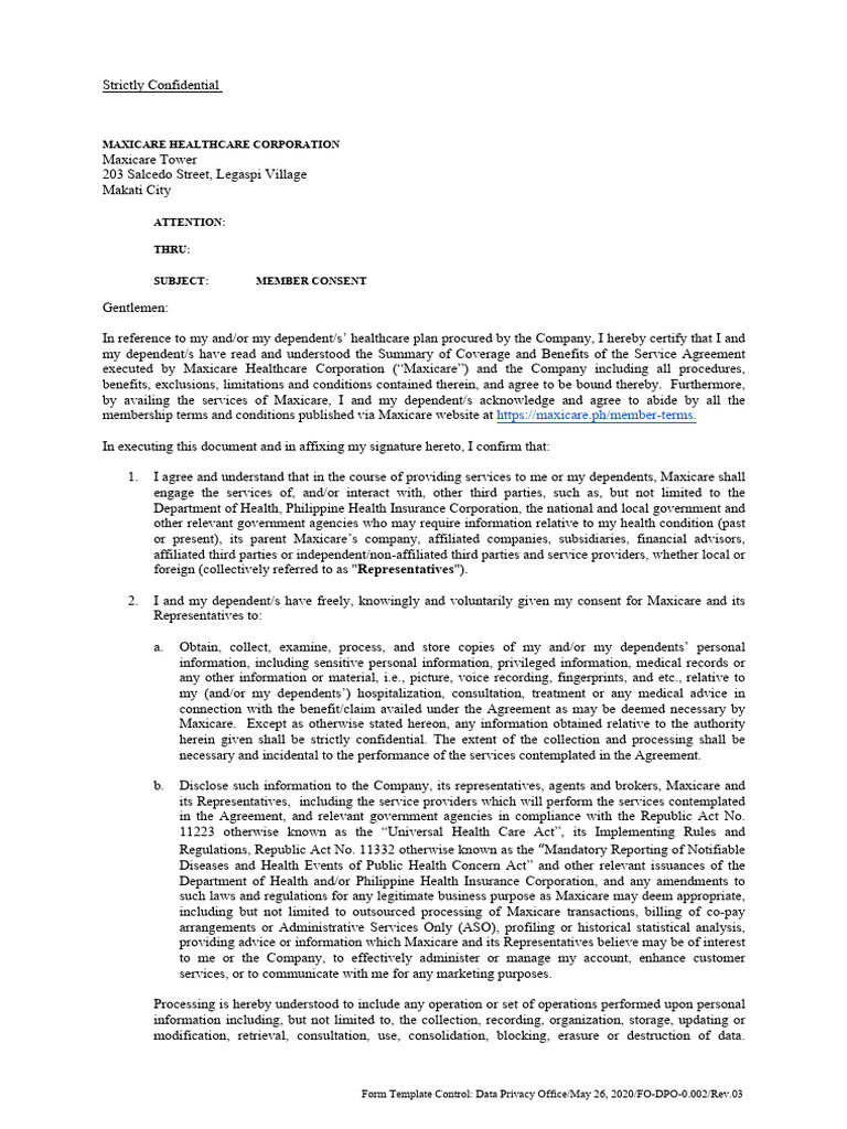 2025 Member Consent Form | PDF | Information | Justice