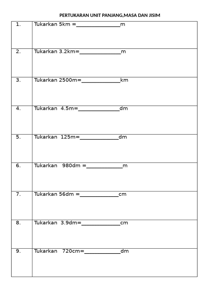 LATIHAN TUKAR UNIT - Panjang | PDF | Ballistics | Naval Artillery