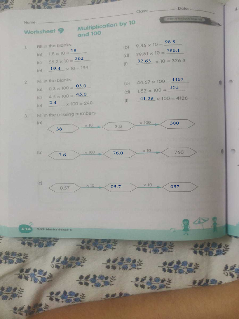 Kami Export - Math HW PG 132 | PDF