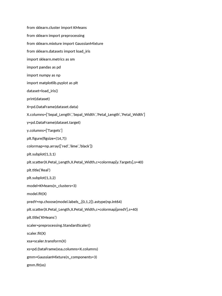 ML lab programs | PDF