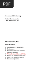 Bill of Quantities Template | PDF | Specification (Technical Standard) | Employment