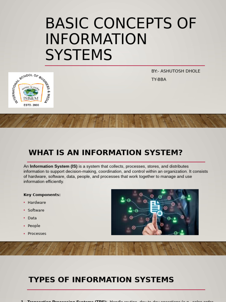 Understanding Information Systems Basics | PDF | Information System ...