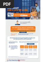 Max Life Flexi Wealth Advantage Plan - Prospectus - Website Upload | PDF | Investment Fund ...