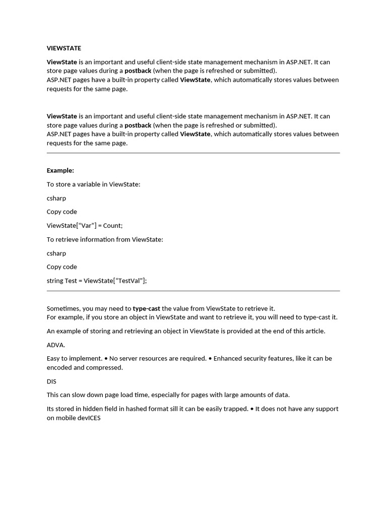 AWD Unit 3 | PDF