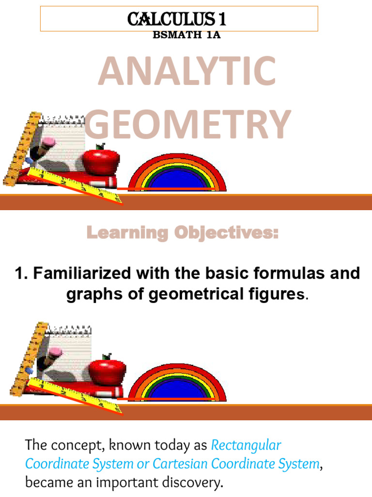 Rectangular Coordinate System Pdf Cartesian Coordinate System Analytic Geometry