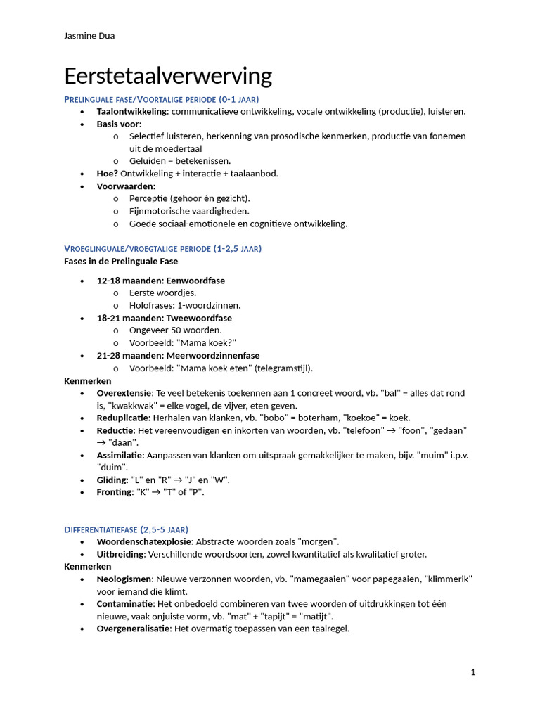 Volledige sv TTK | PDF