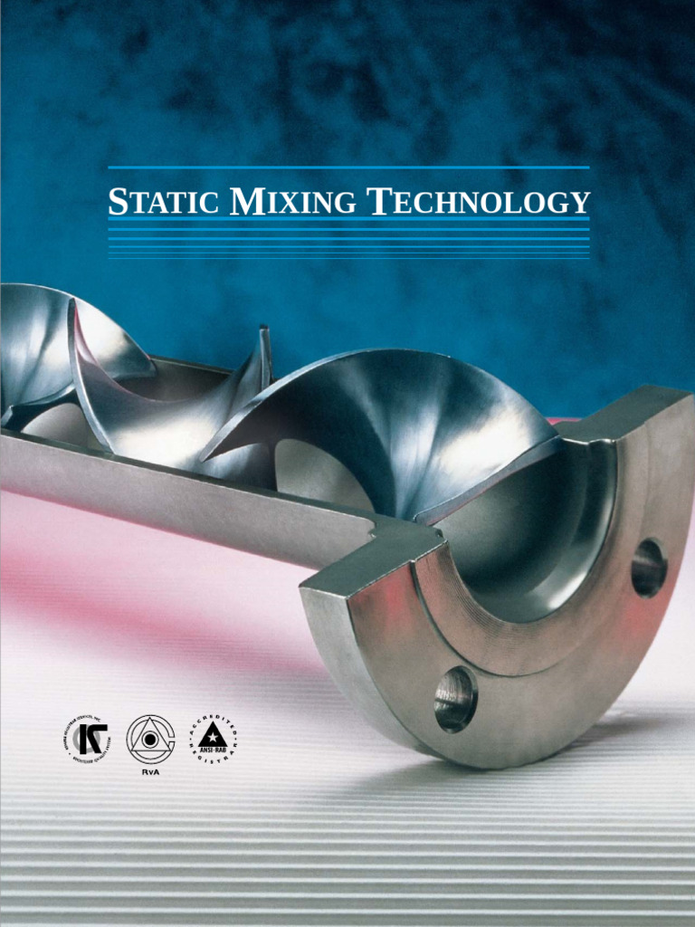 Static Mixers for Process Industries | PDF | Heat Transfer | Soft Matter