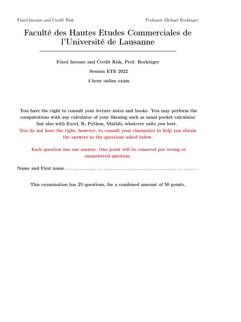 FICR juin 2022_solution | PDF | Bonds (Finance) | Swap (Finance)