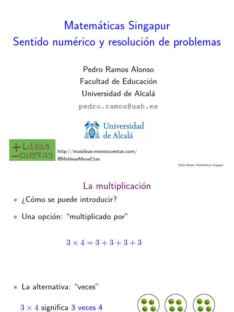Sentido Numerico Resolucion Problemas Parte 2 | PDF | Multiplicación | División (Matemáticas)