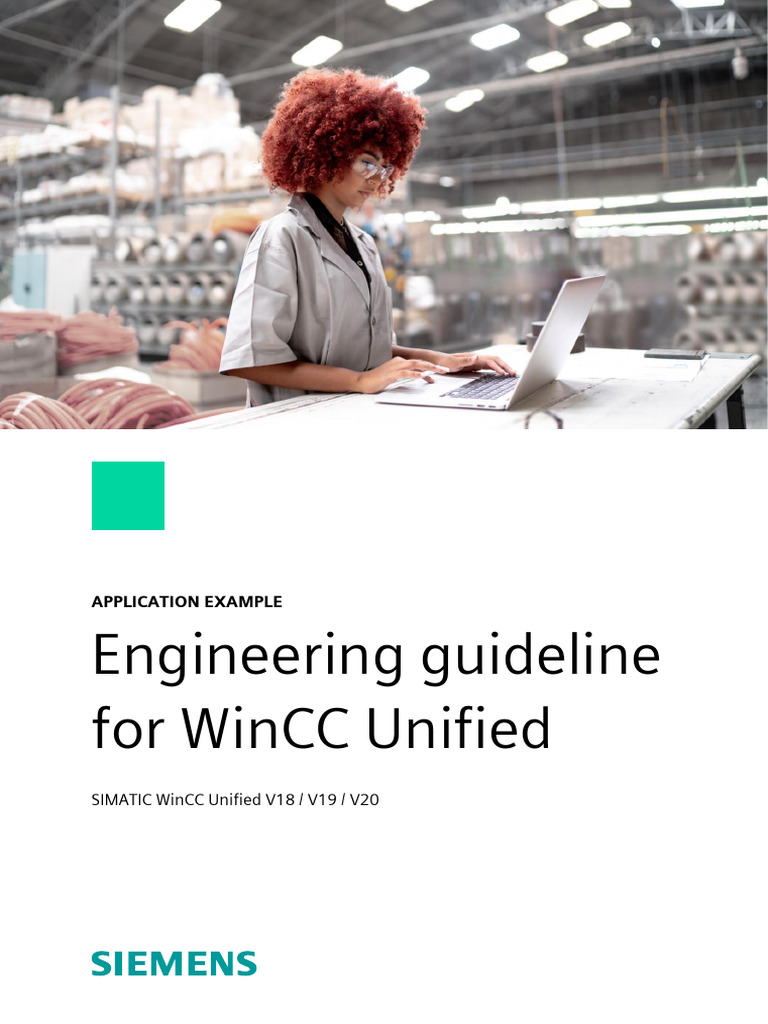 WinCC Unified Engineering Guideline DOC V3 en | PDF | Legal Liability ...