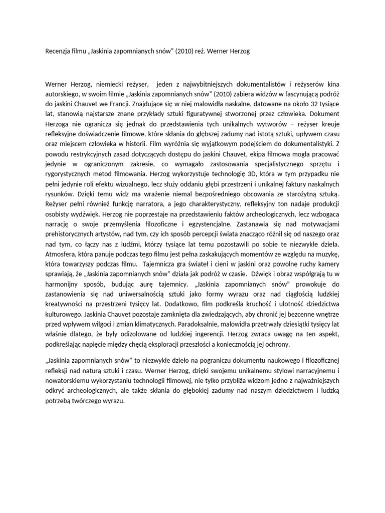 Recenzja Filmu | PDF