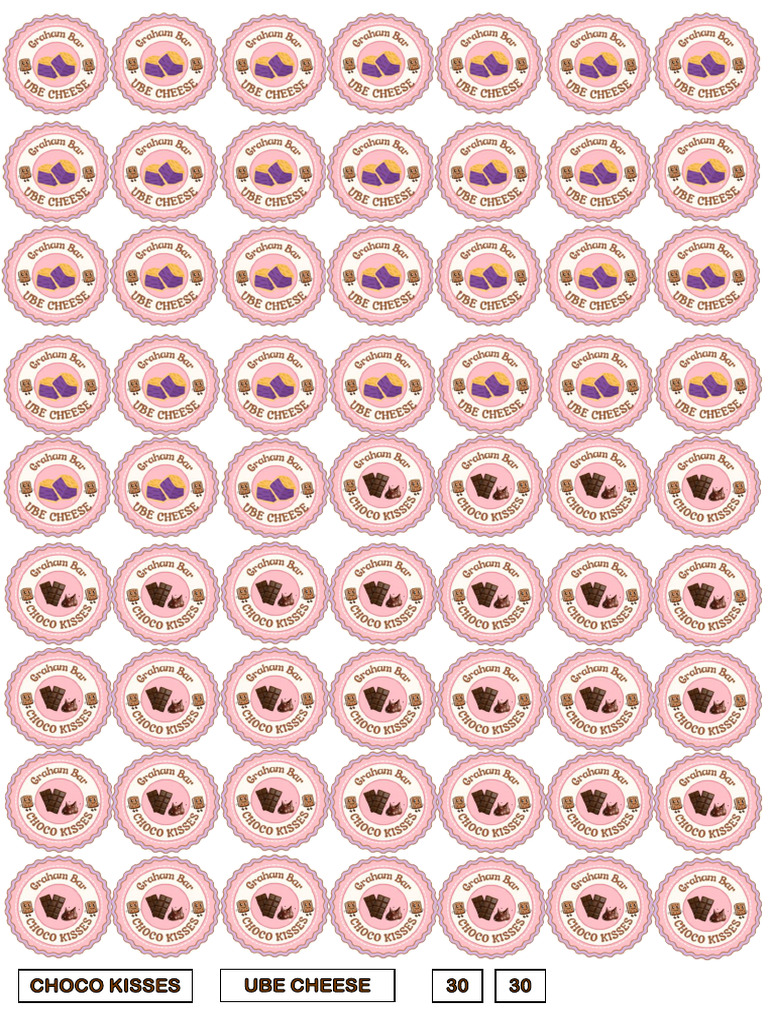 Kisses Ube Label | PDF