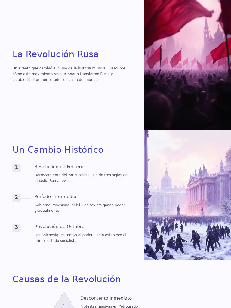 La Revolucion Rusa | PDF | revolución rusa | Vladimir Lenin
