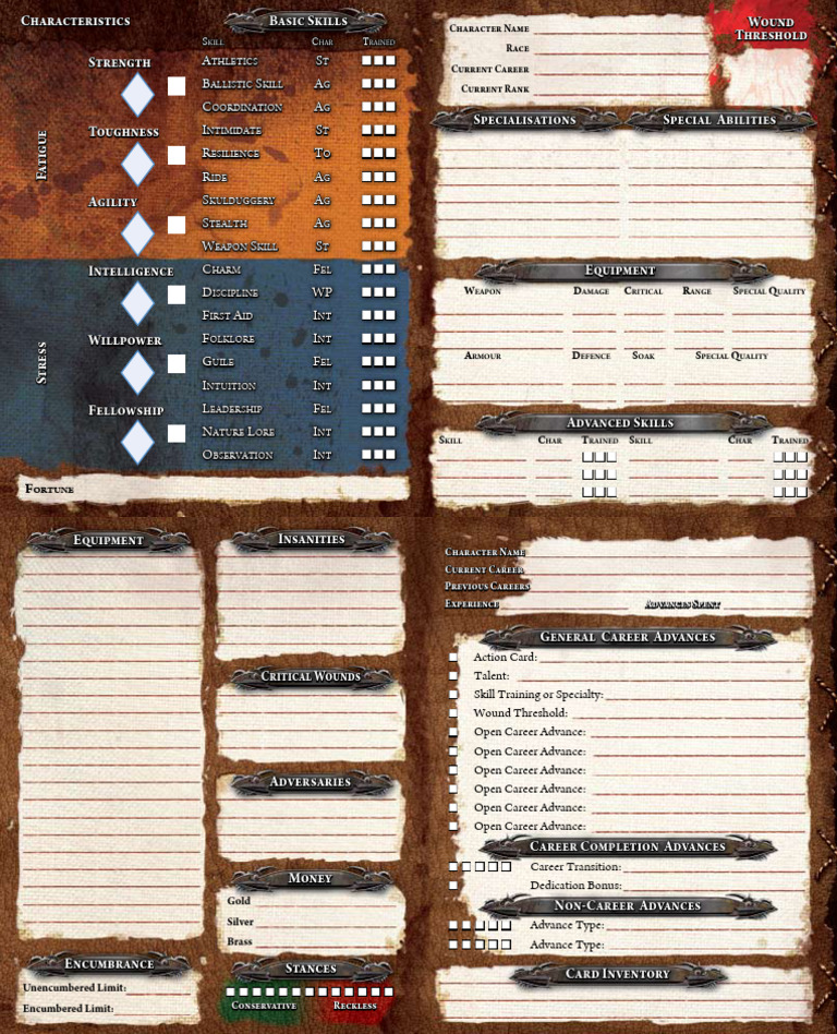 WFRP_CharacterSheet | PDF